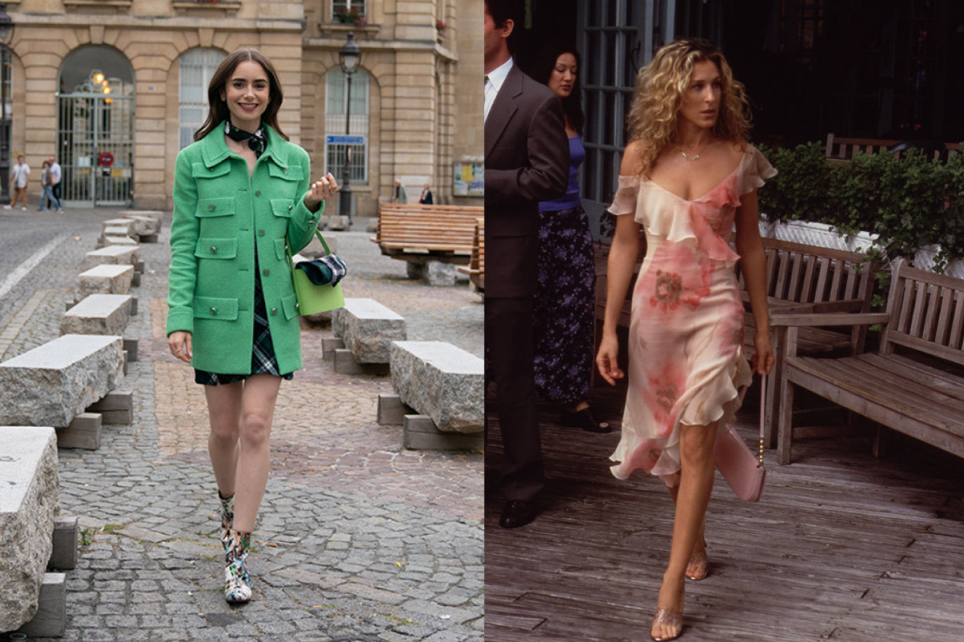 Lily Collins, Emily in Paris ve Sex and the City'yi karşılaştırdı ...